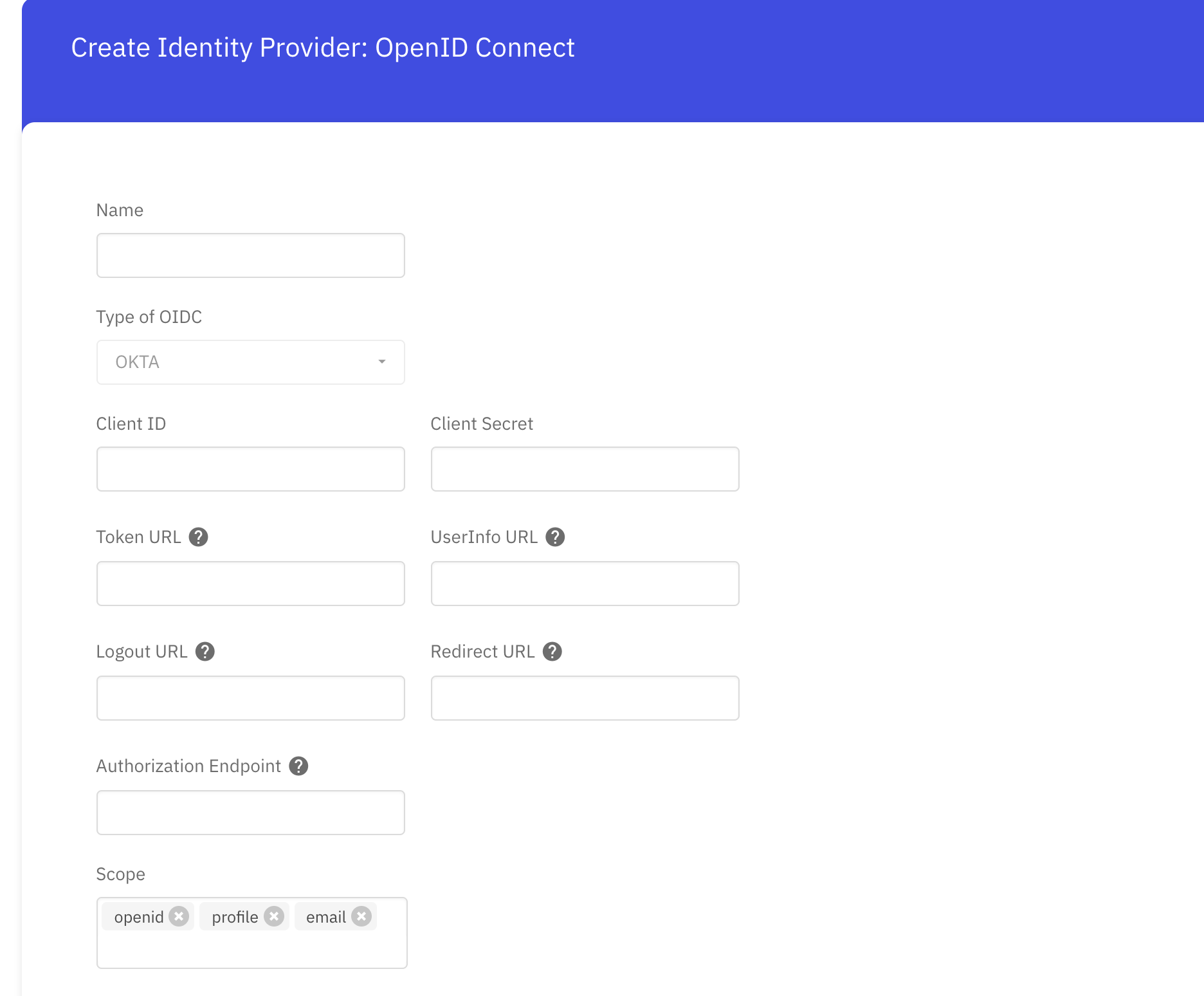 OAuth, OIDC based user registration | Cipher Docs